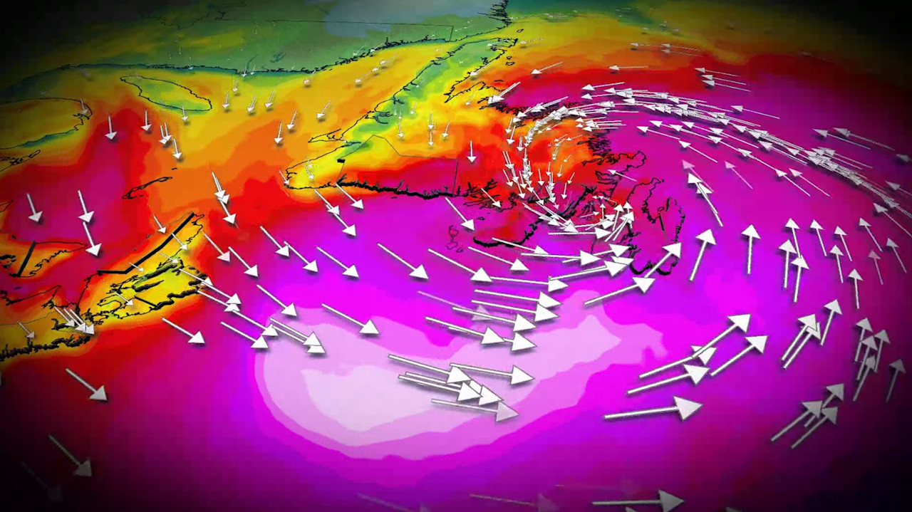 Volatile 'weather bomb' targets Newfoundland with 100+km/h winds ...