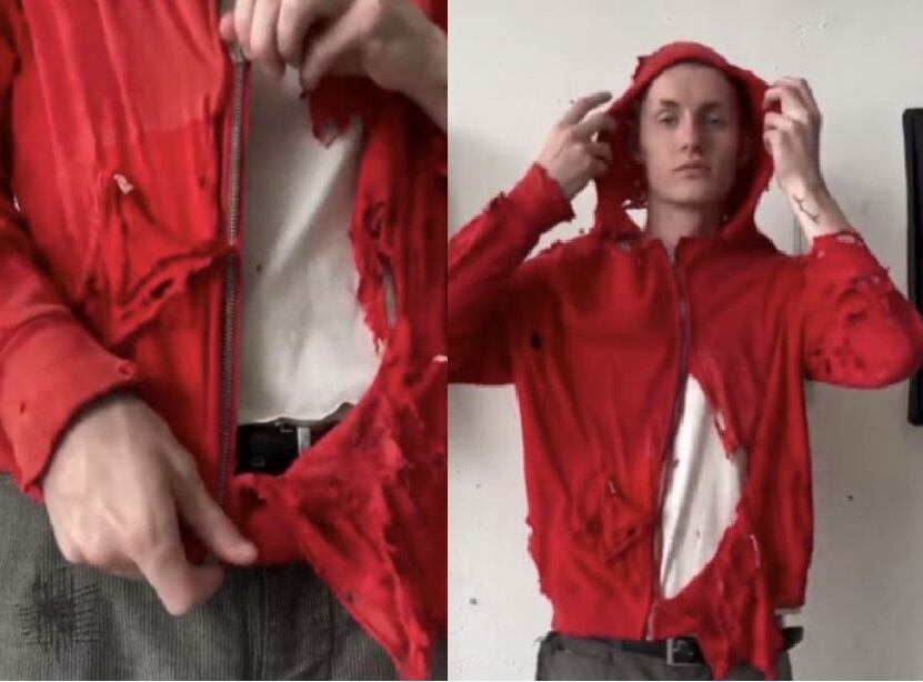 Balenciaga's Destroyed Jacket Sells Out in 24 Hours