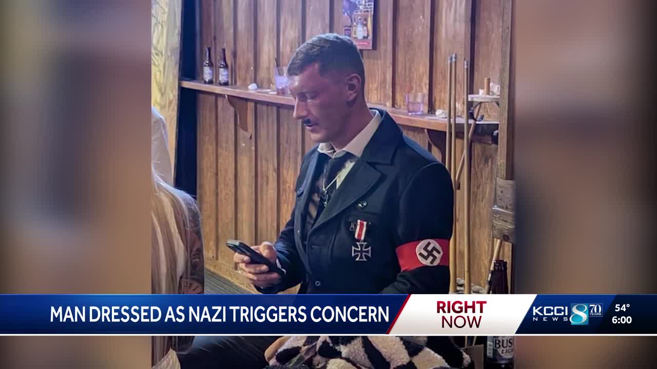 Des Moines Jewish community upset over man dressed in Nazi uniform on ...