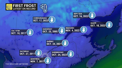 This season's frost-free period in Montreal stands out. Here's why