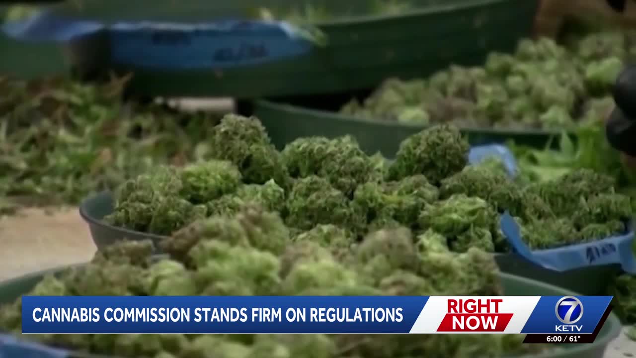 Cannabis commission stands firm on regulations