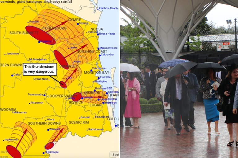 Melbourne Cup weather: Aussies brace for 'significant' rain, severe ...