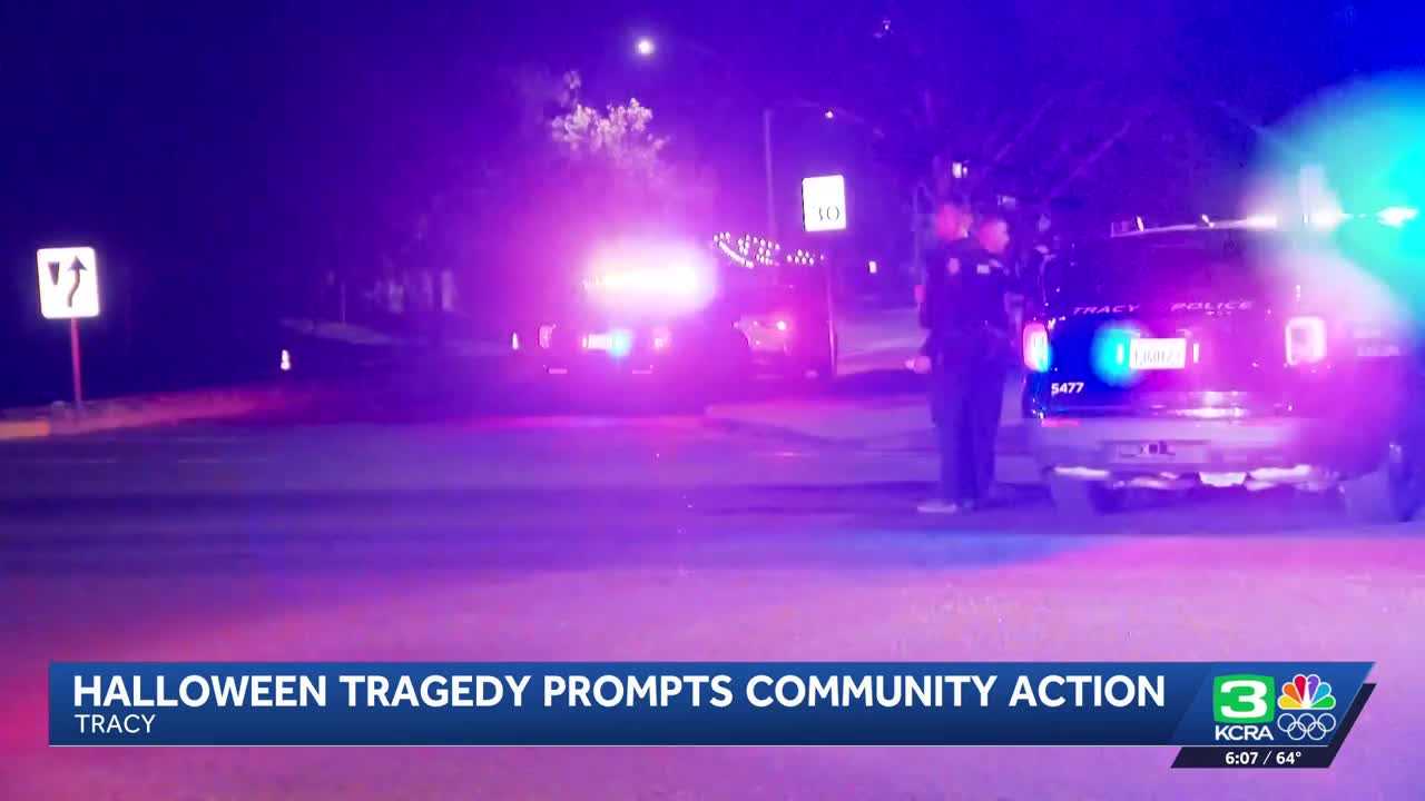 Tracy community calls for safety measures after Halloween crash injures ...