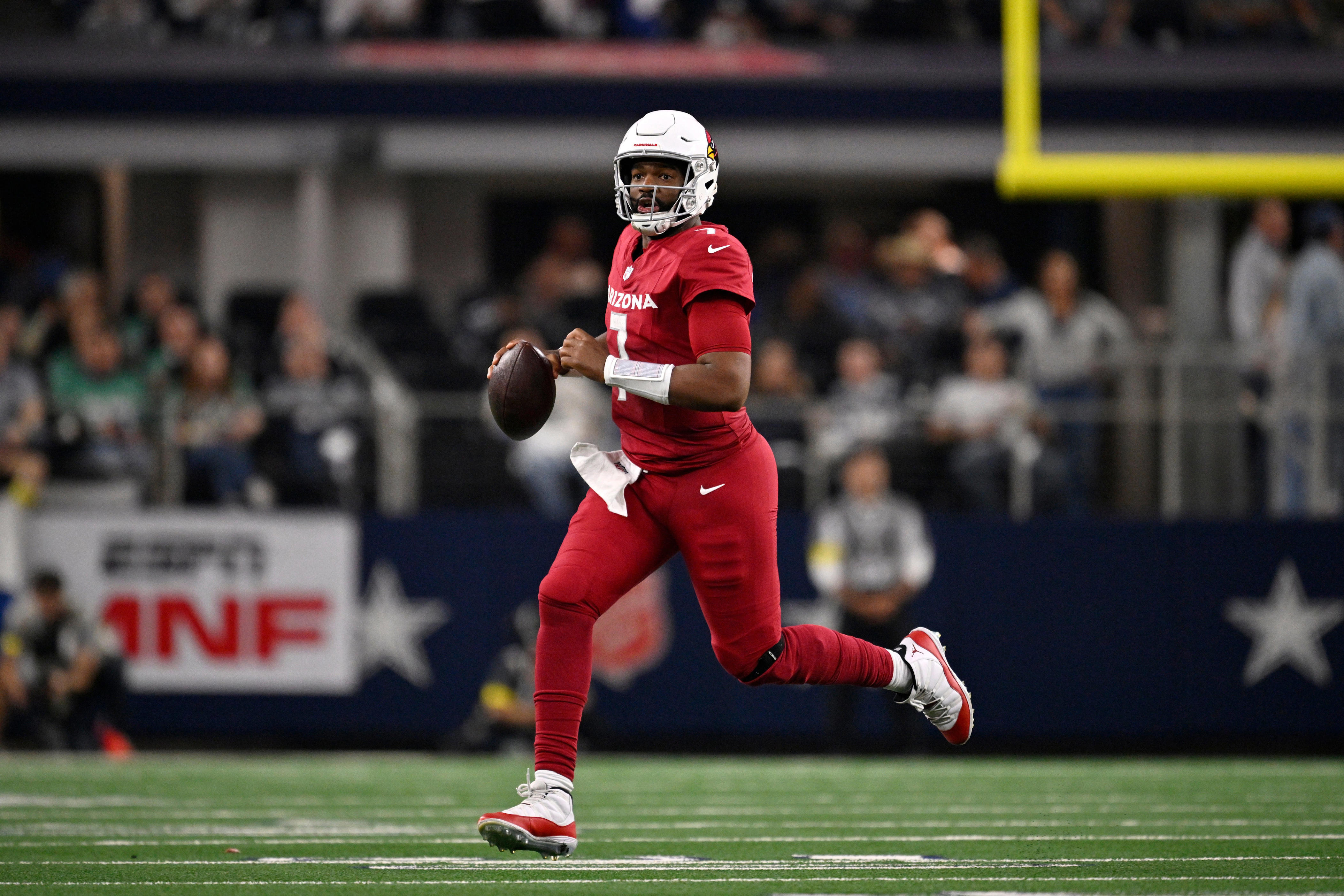Kyler Murray or Jacoby Brissett? Joe Buck, Troy Aikman talk Arizona ...