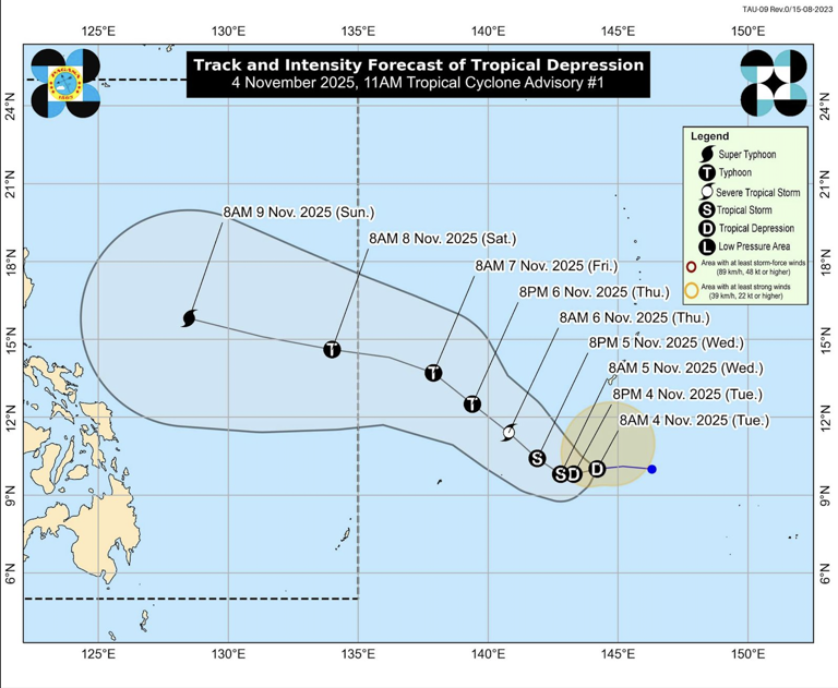 Possible super typhoon forecast to enter PAR later this week – Pagasa