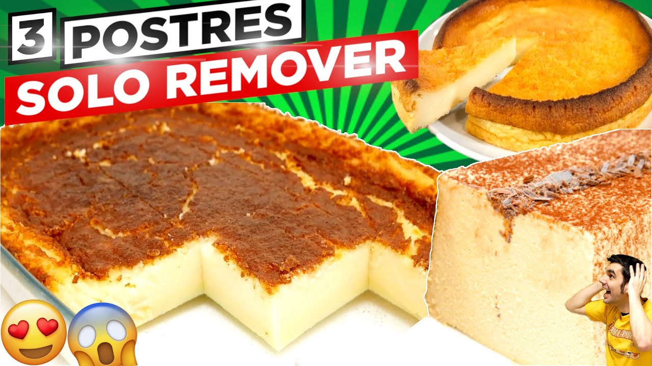 3 Postres Sin Horno – Fáciles, Cremosos y Deliciosos