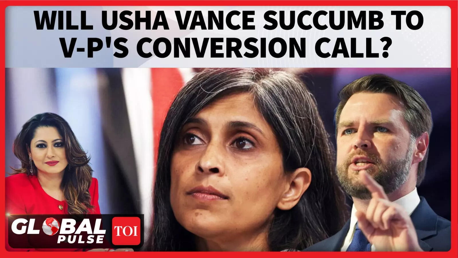 JD Vance's Hindu Wife Usha To Convert After Vice President's Pitch? US ...