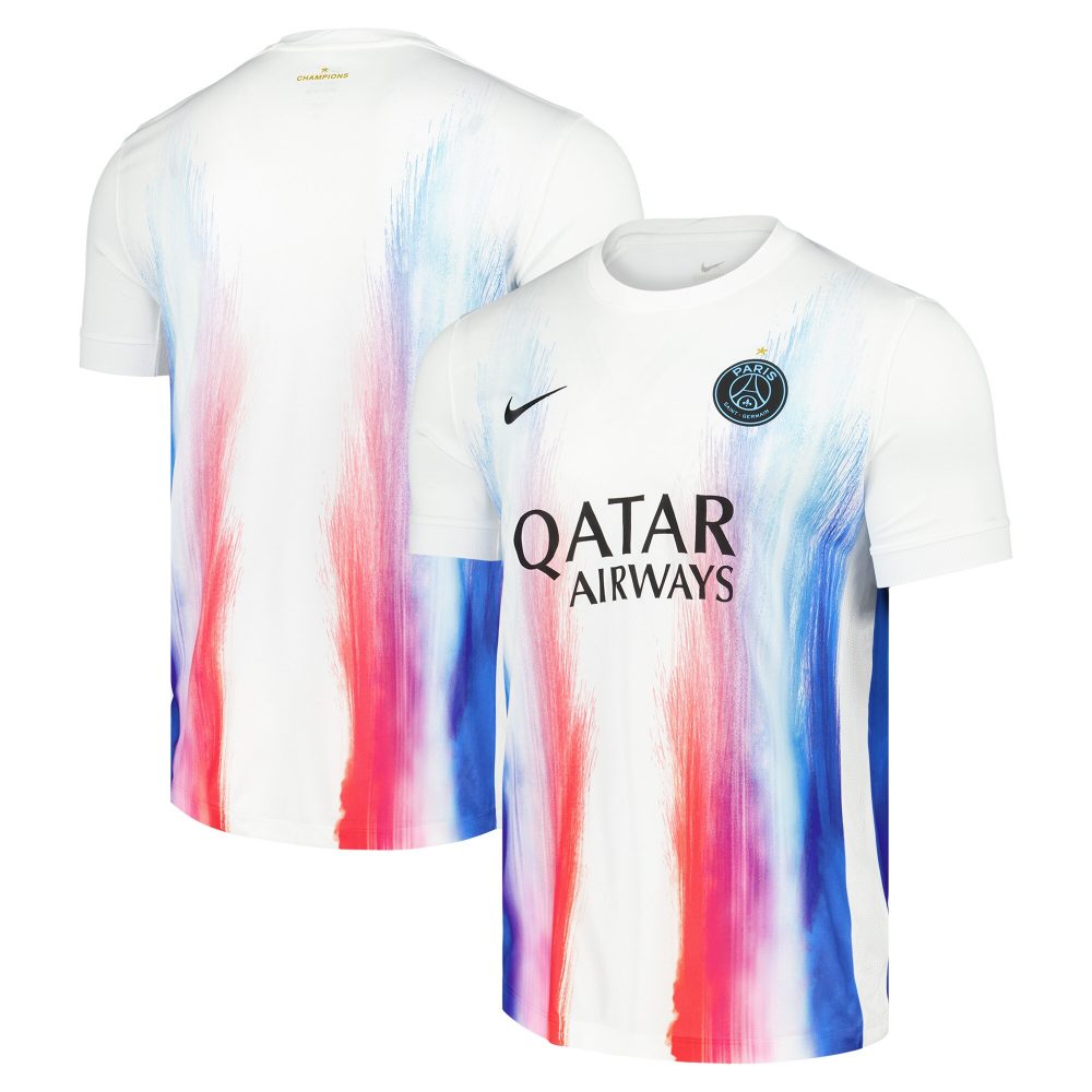 Official – PSG unveiled a new pre-match jersey