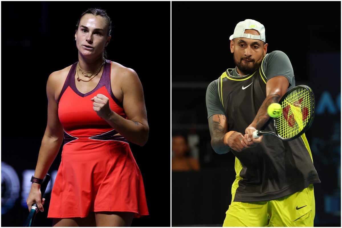 Kyrgios v Sabalenka: ‘Battle of the Sexes’ start time and how to watch