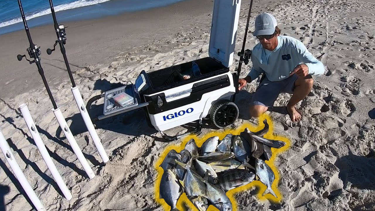 Catching too many fish - breaking in the new Igloo Trailmate