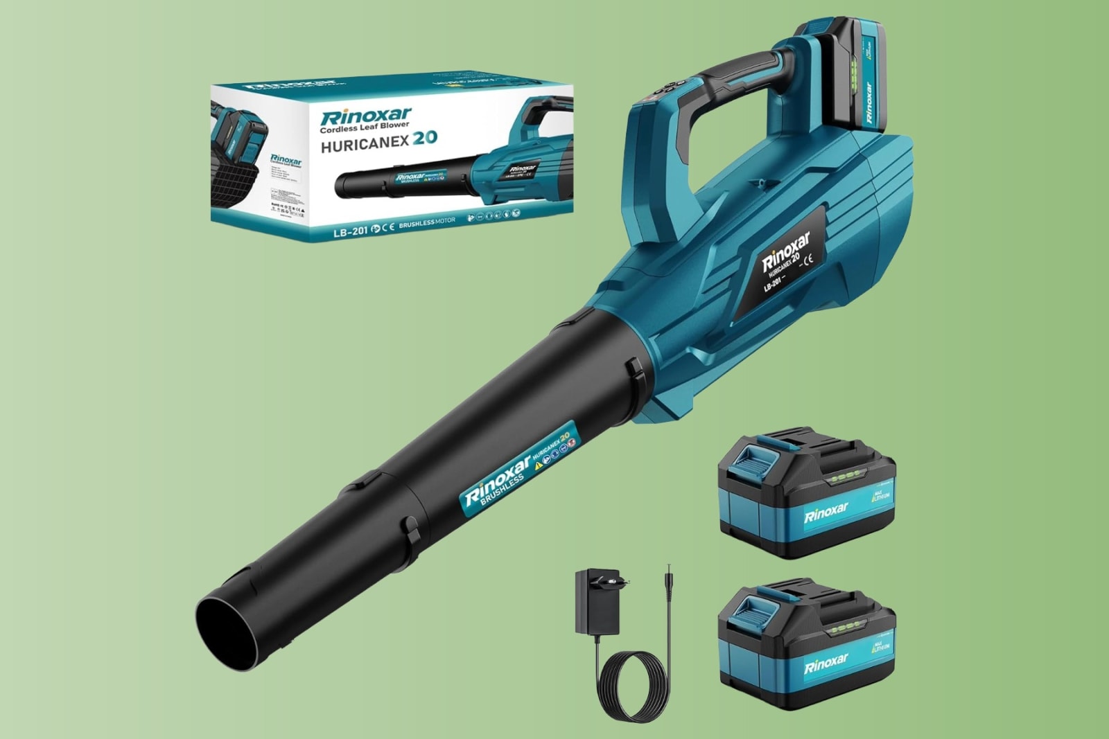 Akku-Laubbläser in Makita-Optik und mit Turbo-Modus jetzt dank Coupon ...