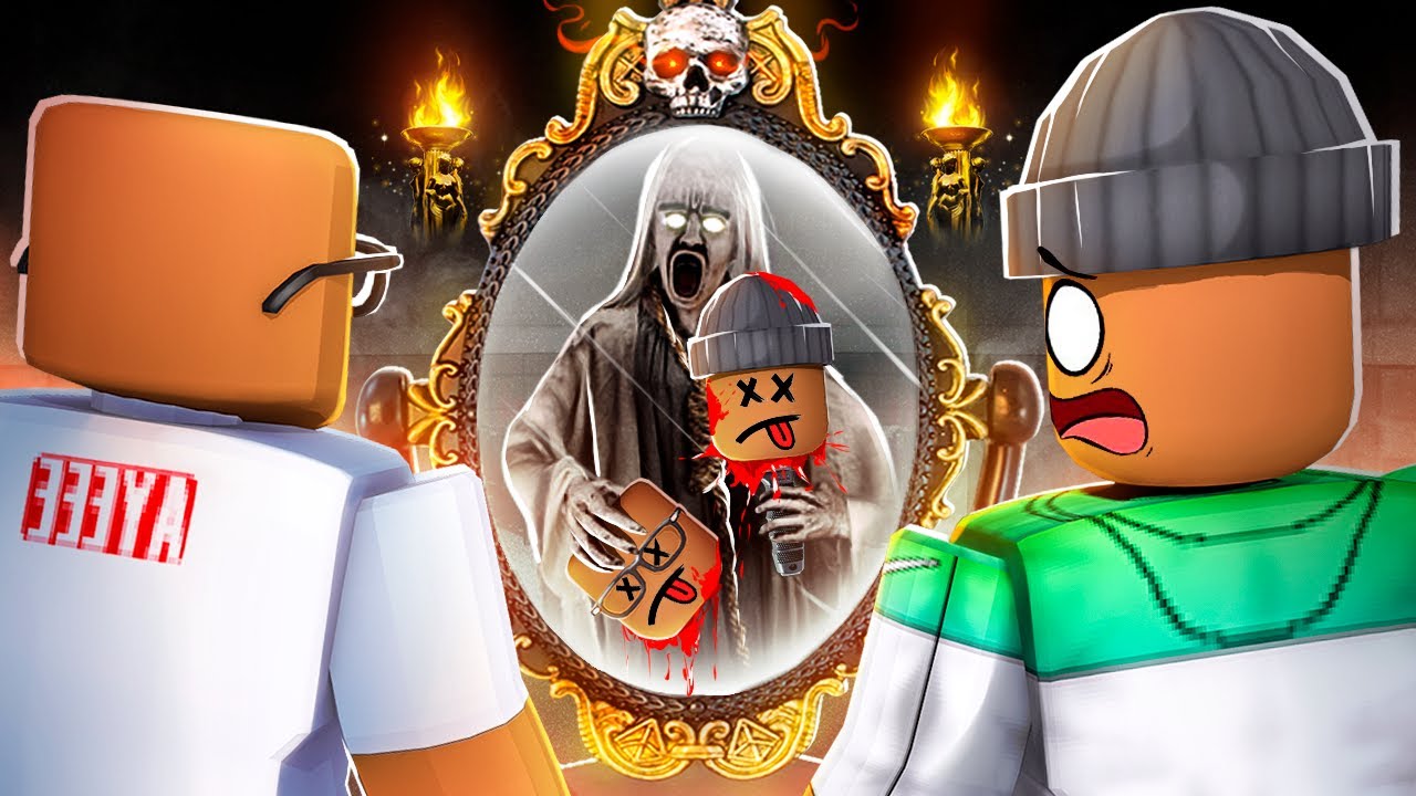 Haunted house story two player Roblox gameplay