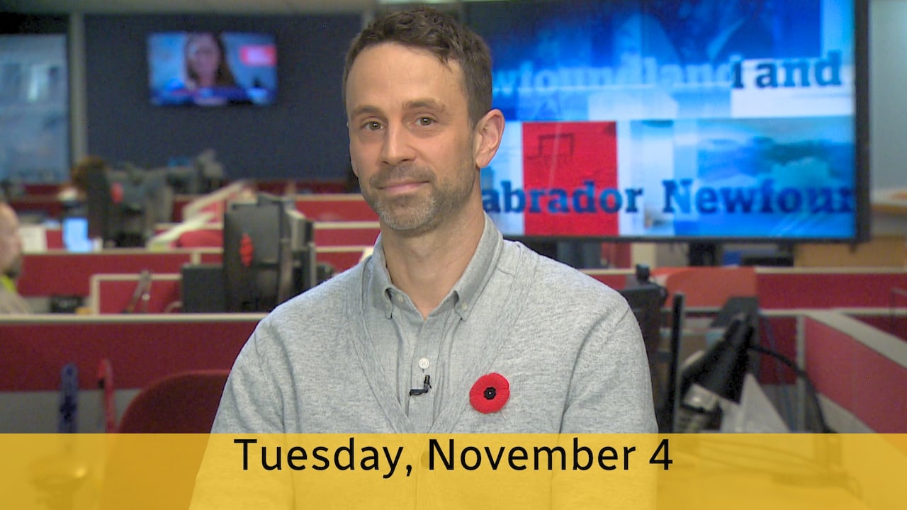 Stories to start your day from CBC N.L. — Tuesday, Nov. 4