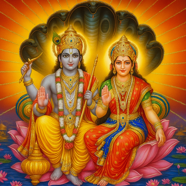If Vishnu Is Complete, Why Does He Still Need Lakshmi?