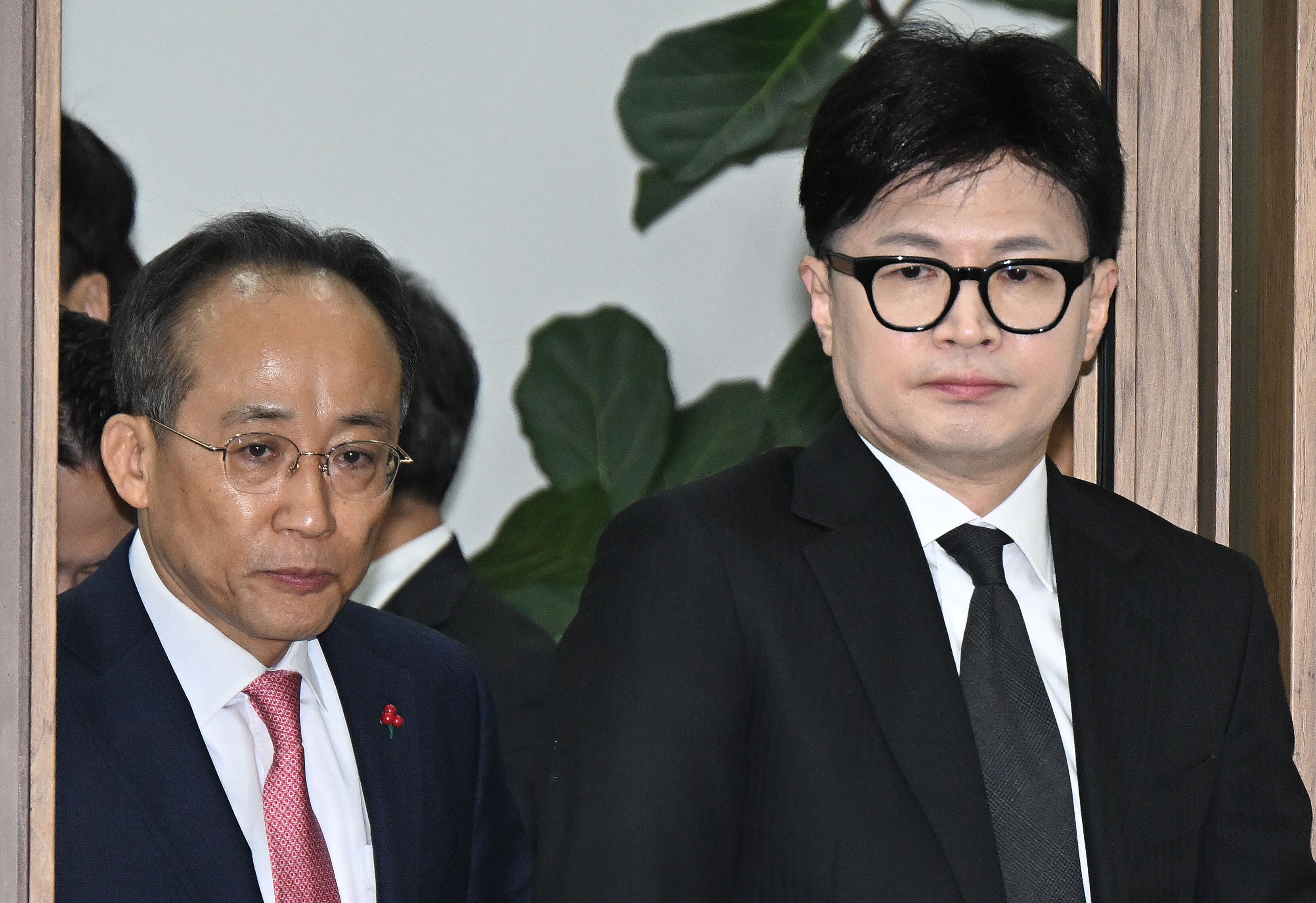People Power Party's Han Dong-hoon Argues Against Choo's Detention ...