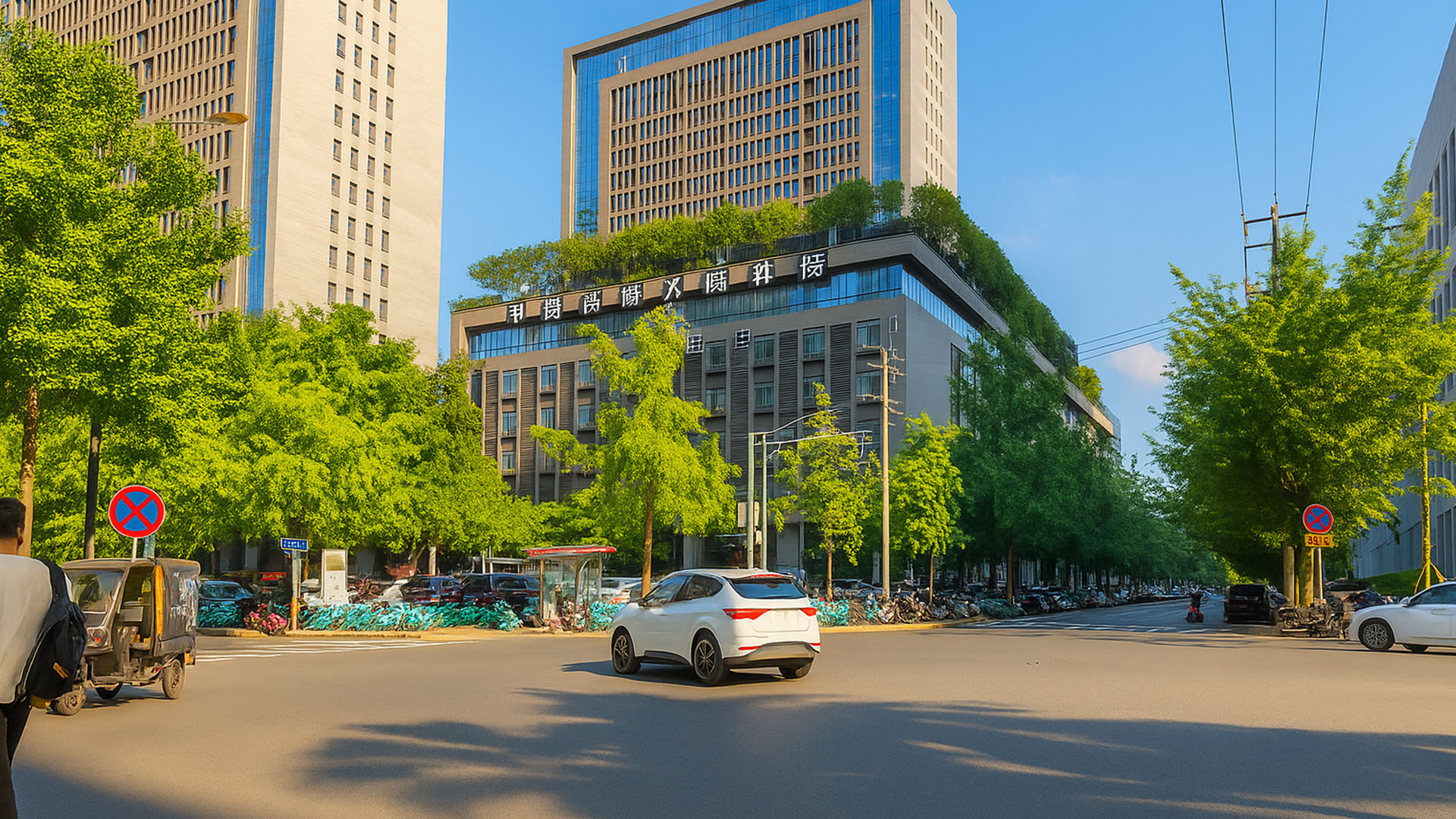 Sieh dir diesen Dachgarten im Stadtzentrum an!