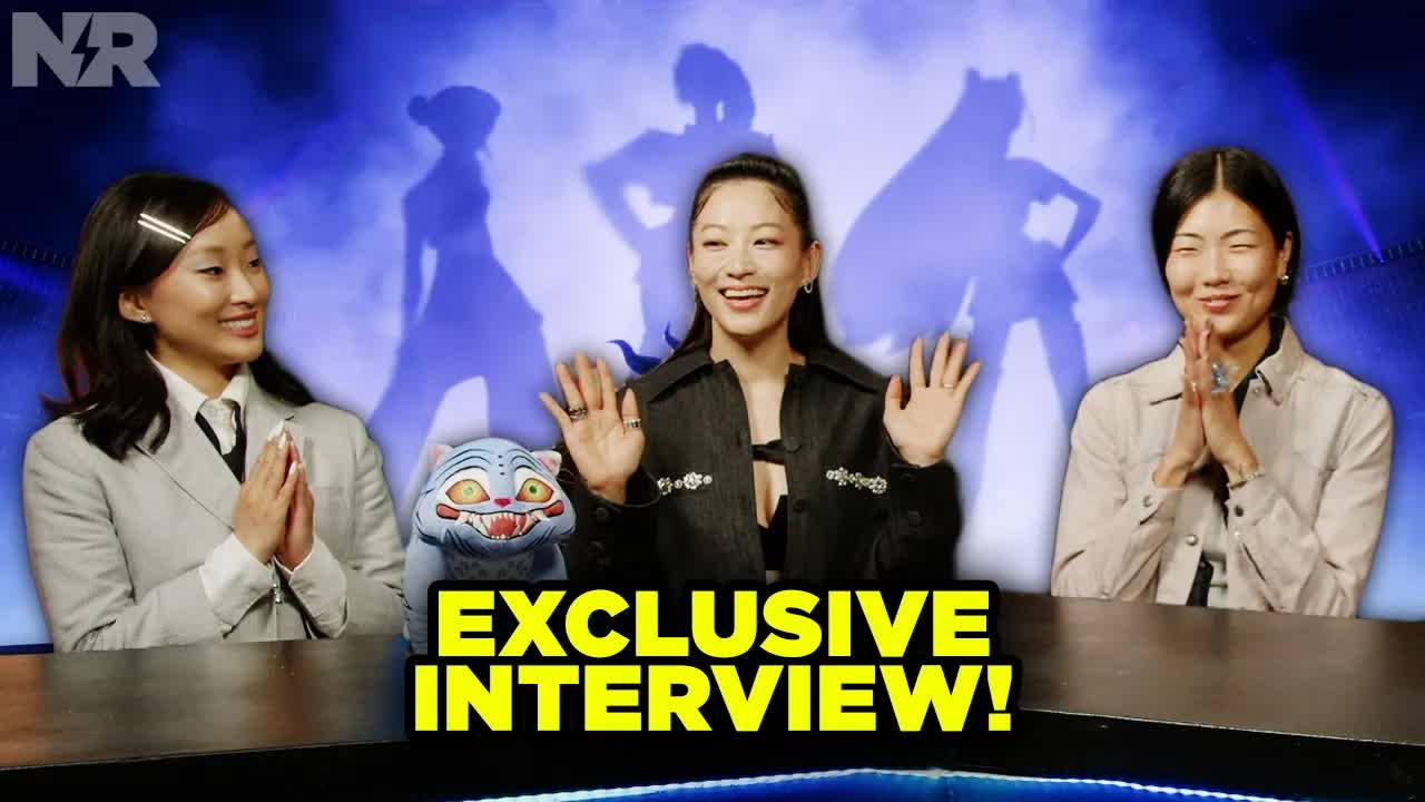 K-POP demon hunters exclusive cast interview!