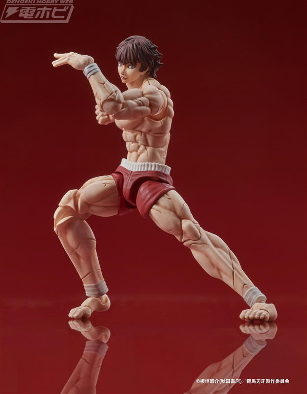 鍛え上げられた肉体が再現！『範馬刃牙』範馬刃牙、花山薫が手の平サイズの約1/24スケール可動フィギュア「DIGACTION」に登場！