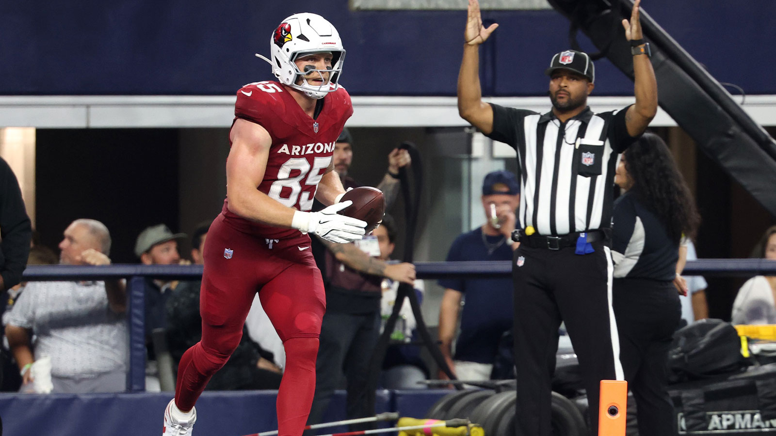 Cardinals’ Trey McBride reaches elite Travis Kelce territory amid MNF ...