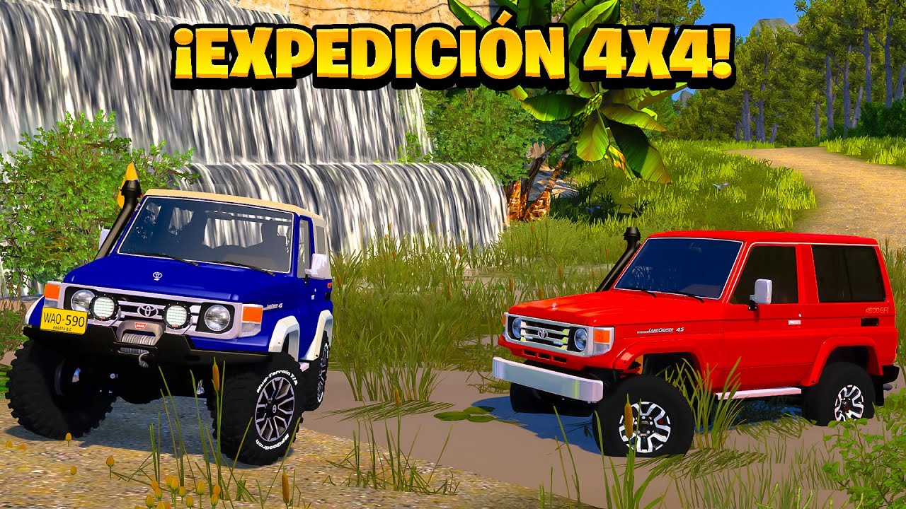 ¡Ruta 4x4 Toyotera Por Cascadas De Colombia! | American Truck Simulator