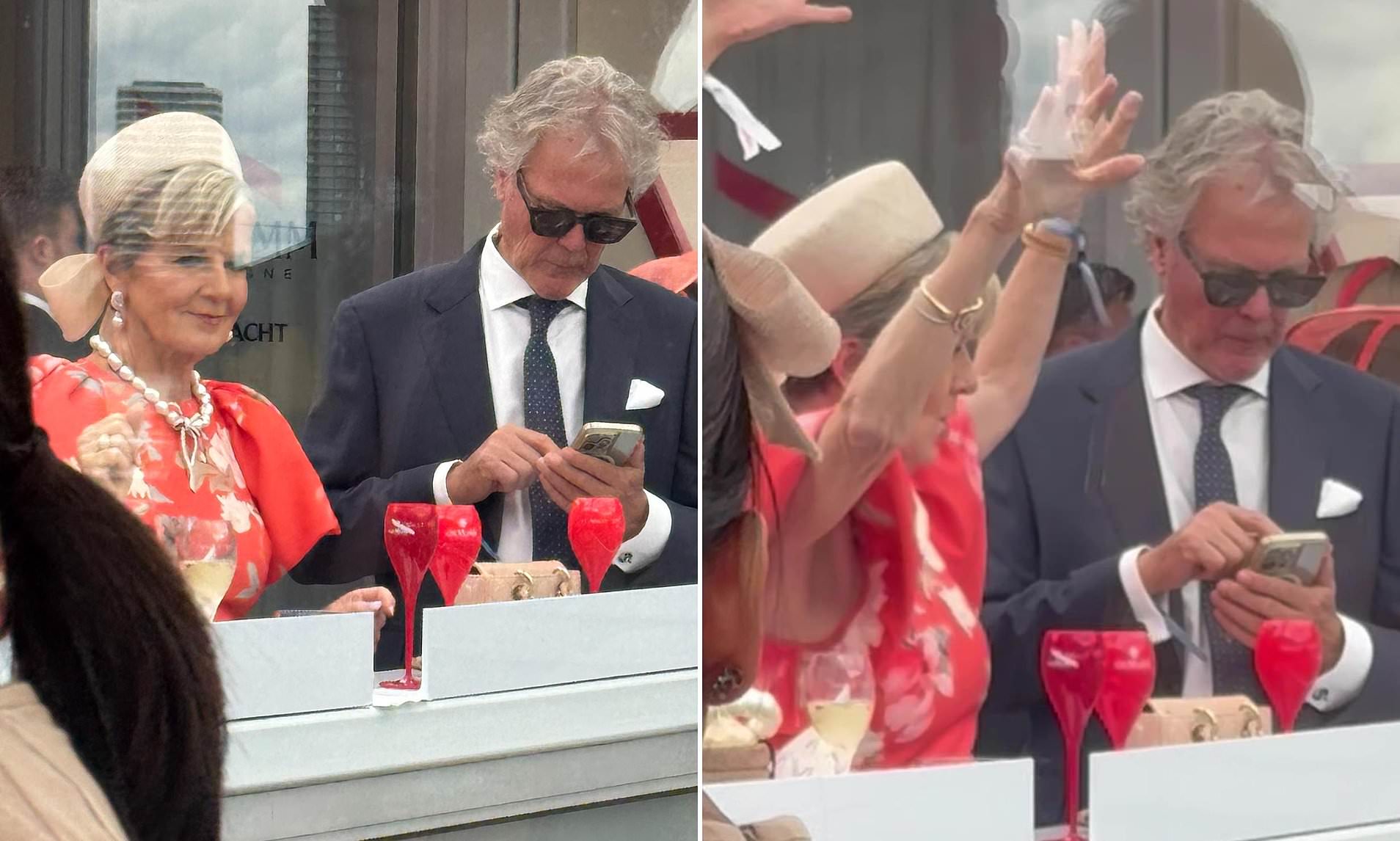 Julie Bishop lets loose at the Melbourne Cup - but her boyfriend ...