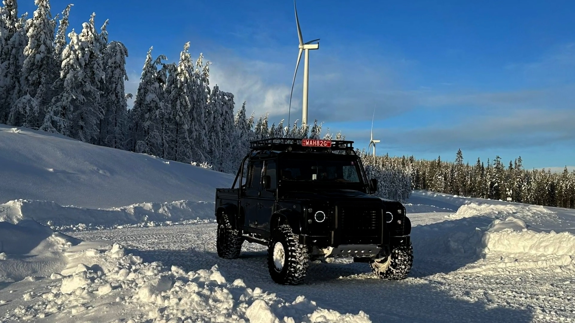 How Far Can the Electric Defender Go