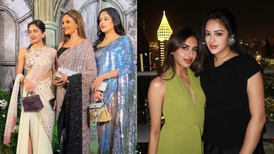 Roja actor Madhoo Shah steps out with daughters in a rare public ...