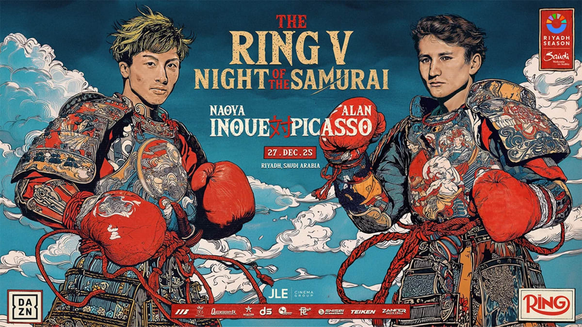 Lemino、井上尚弥防衛戦を含むボクシングイベント「THE RING V：NIGHT OF THE SAMURAI」を独占生配信