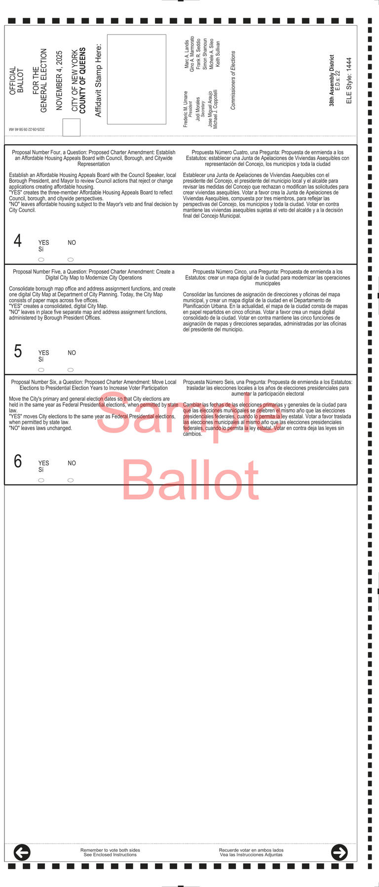 2025 ELECTION: Queens voters head to the polls on Election Day