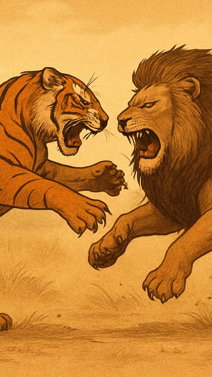 Tiger vs Lion|वाघ की सिंह : लढाईत कोण ठरेल विजेता?