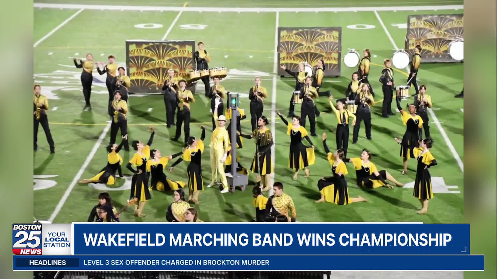 Wakefield High Marching Band wins championship, finishes second ...