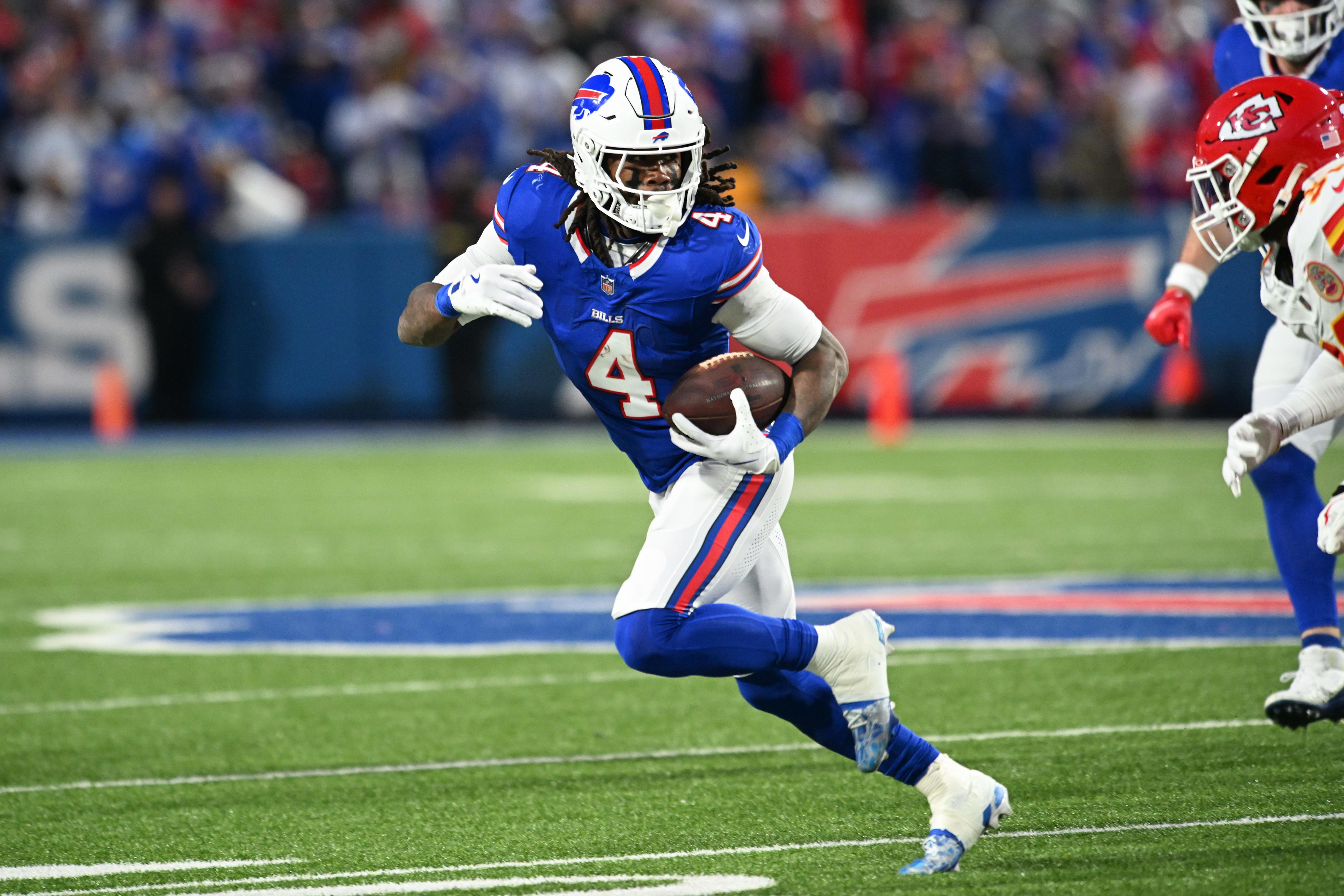 NFL rushing leaders entering Week 17