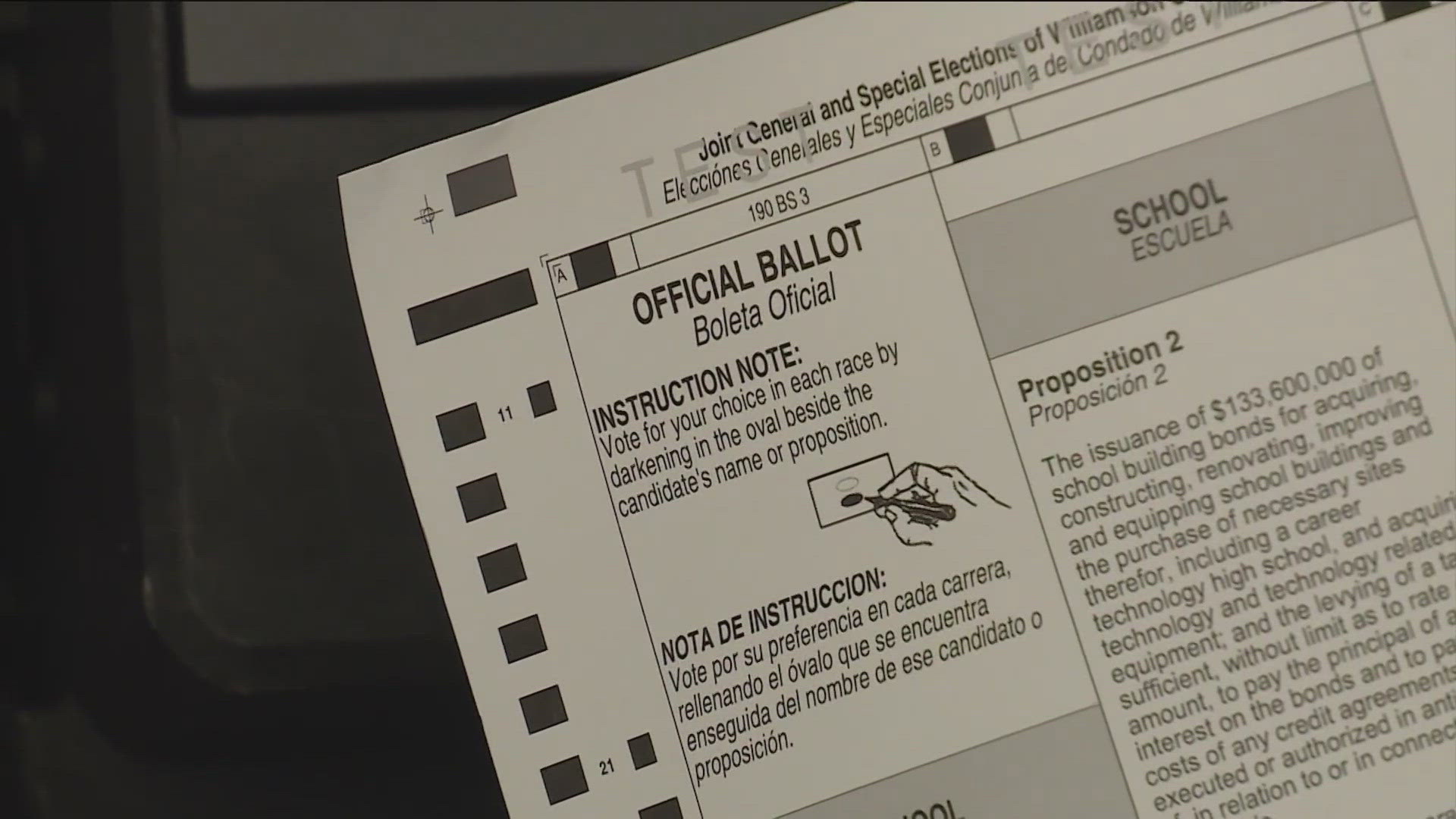 Williamson County voters to receive paper ballots on Election Day