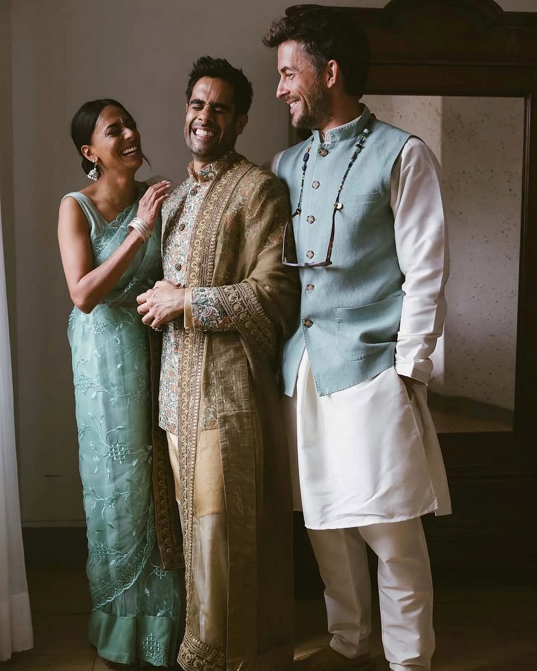 When 'Sexiest Man Alive' Jonathan Bailey stole the show at a desi wedding