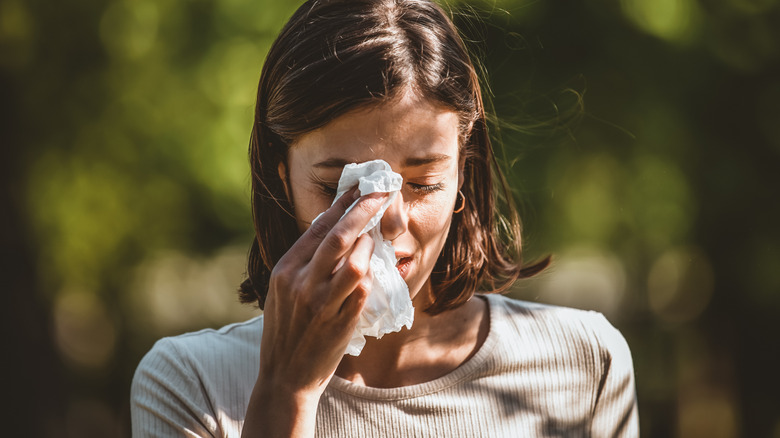 Serious Signs That You're Allergic To Marijuana
