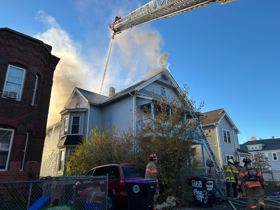 Fire on Pine Street in Holyoke disrupts water quality
