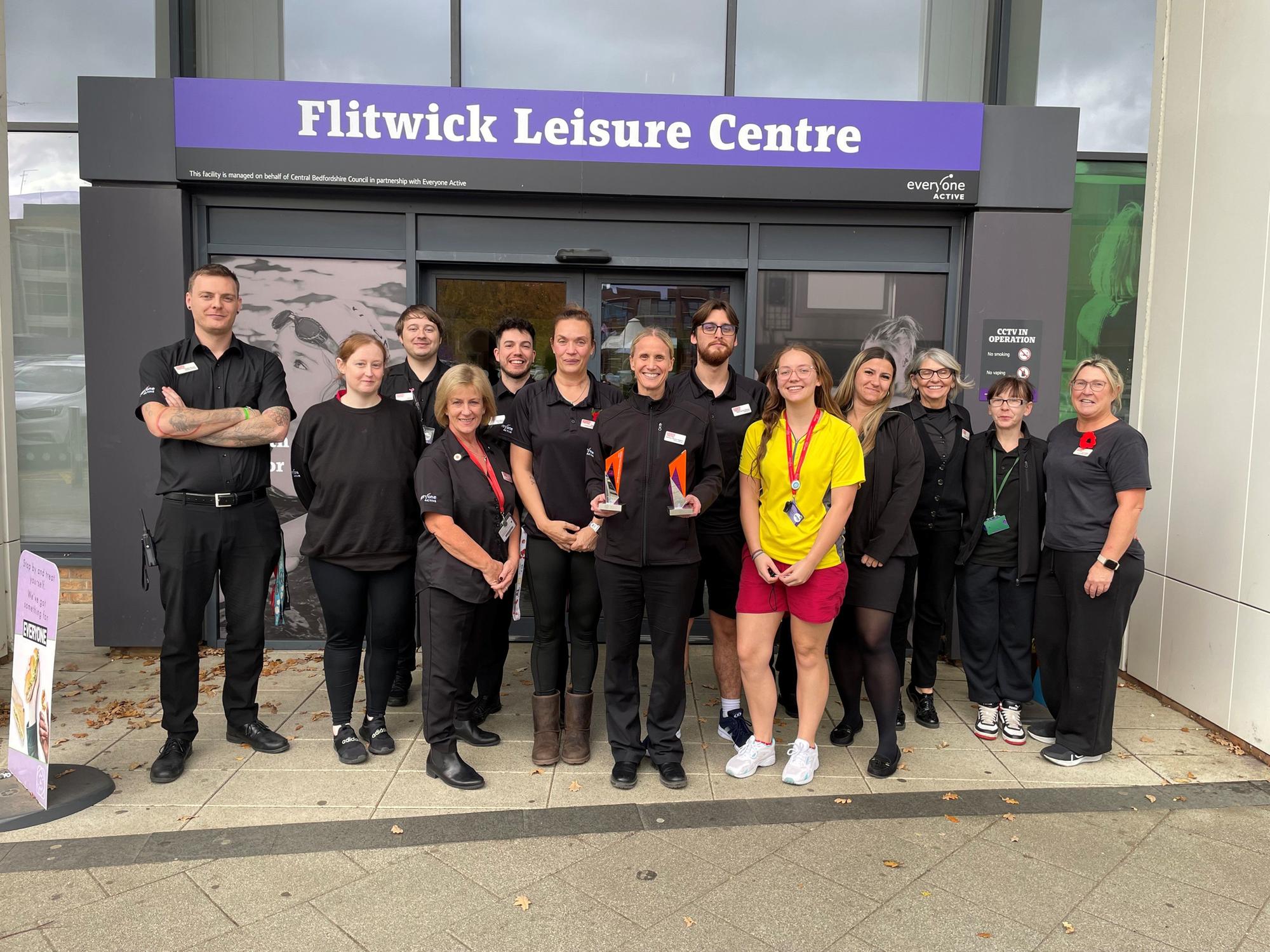 Flitwick Leisure Centre wins back-to-back at prestigious ukactive Awards