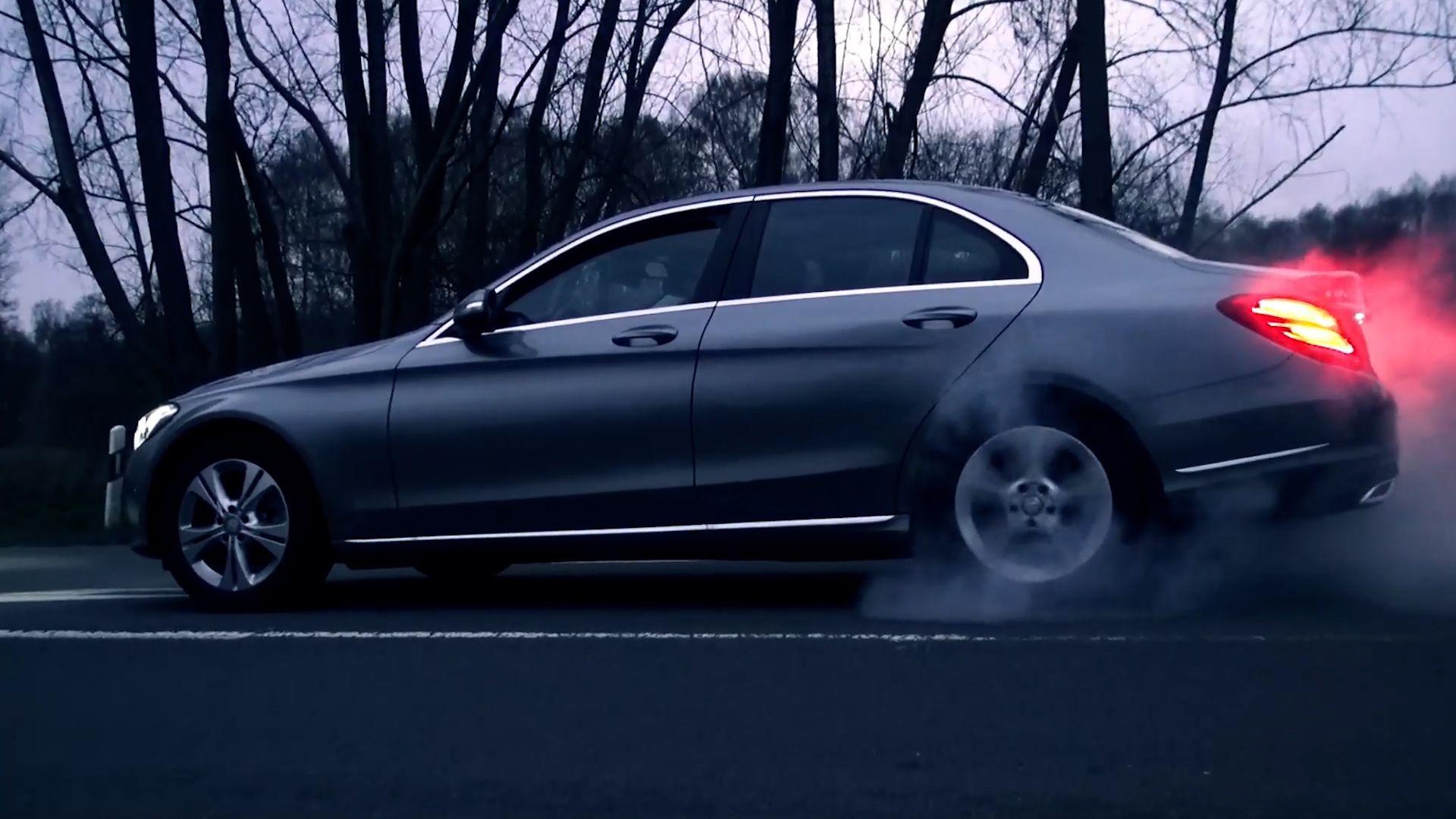 Can a Diesel C-Class Handle Burnouts?