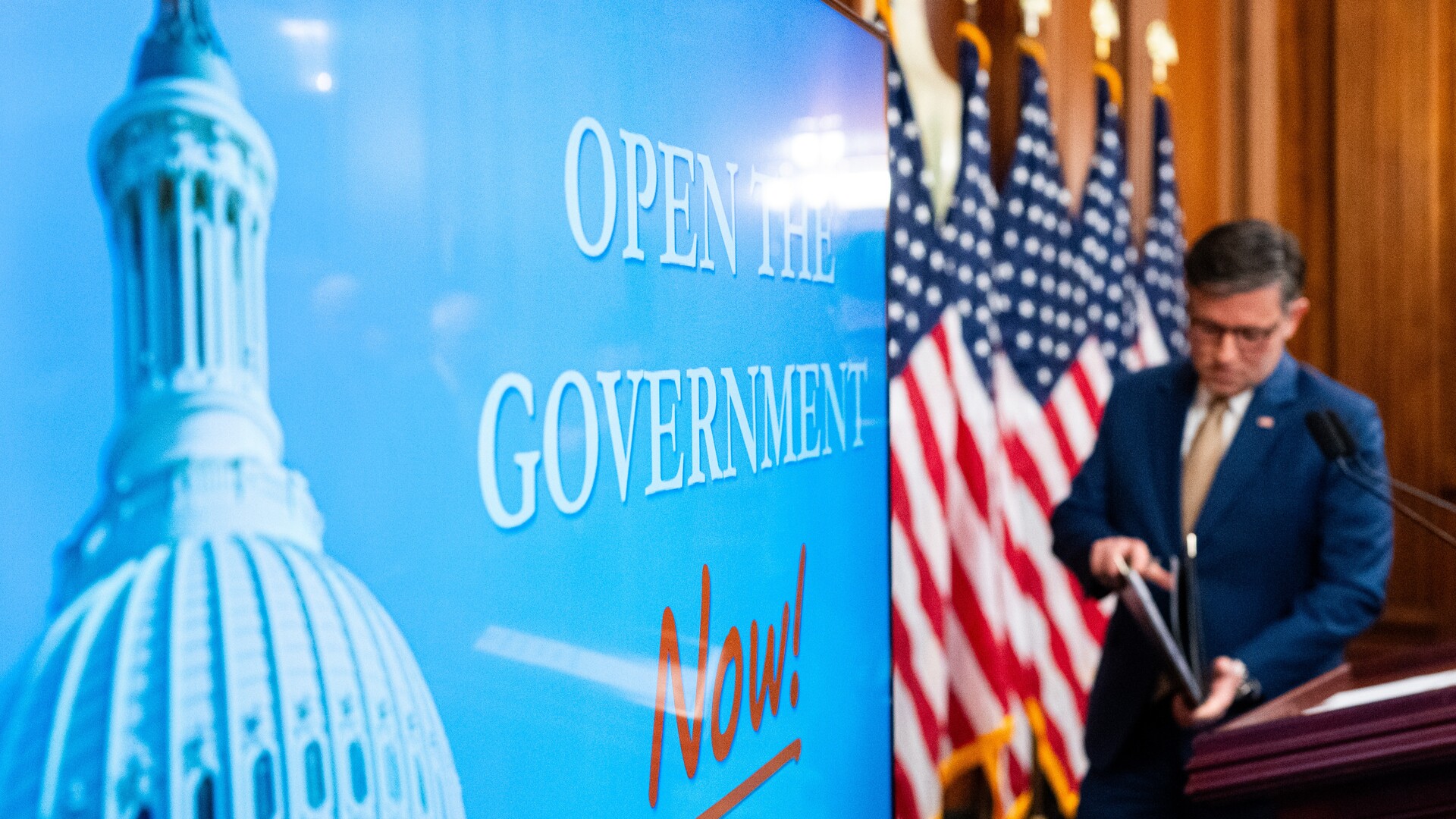 ‘A problem’: Democrats pressured to end government shutdown