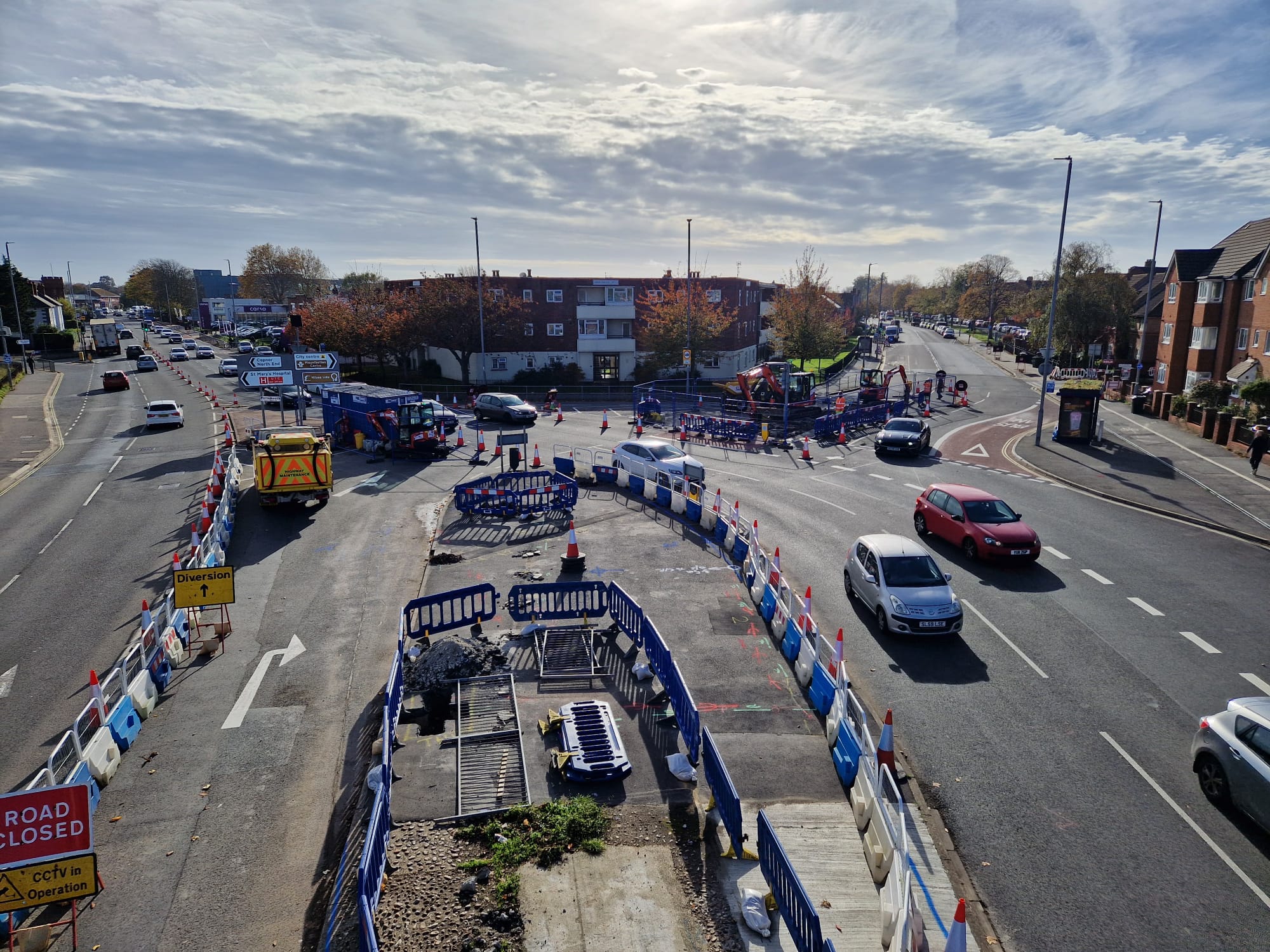 Hilsea traffic restrictions remain in place until next month as part of ...