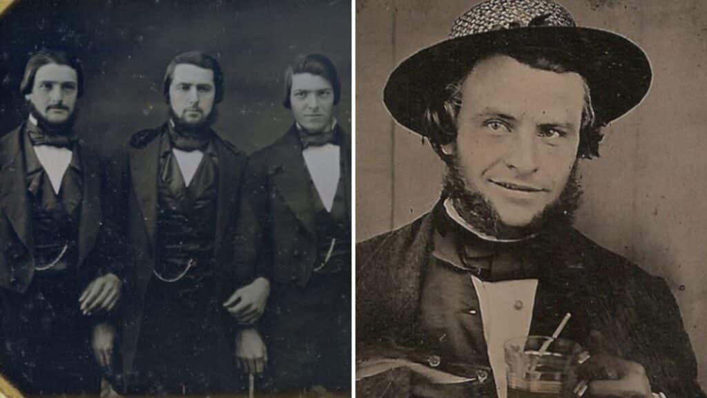 Funny men’s portraits that defined “cool” in the 1800s