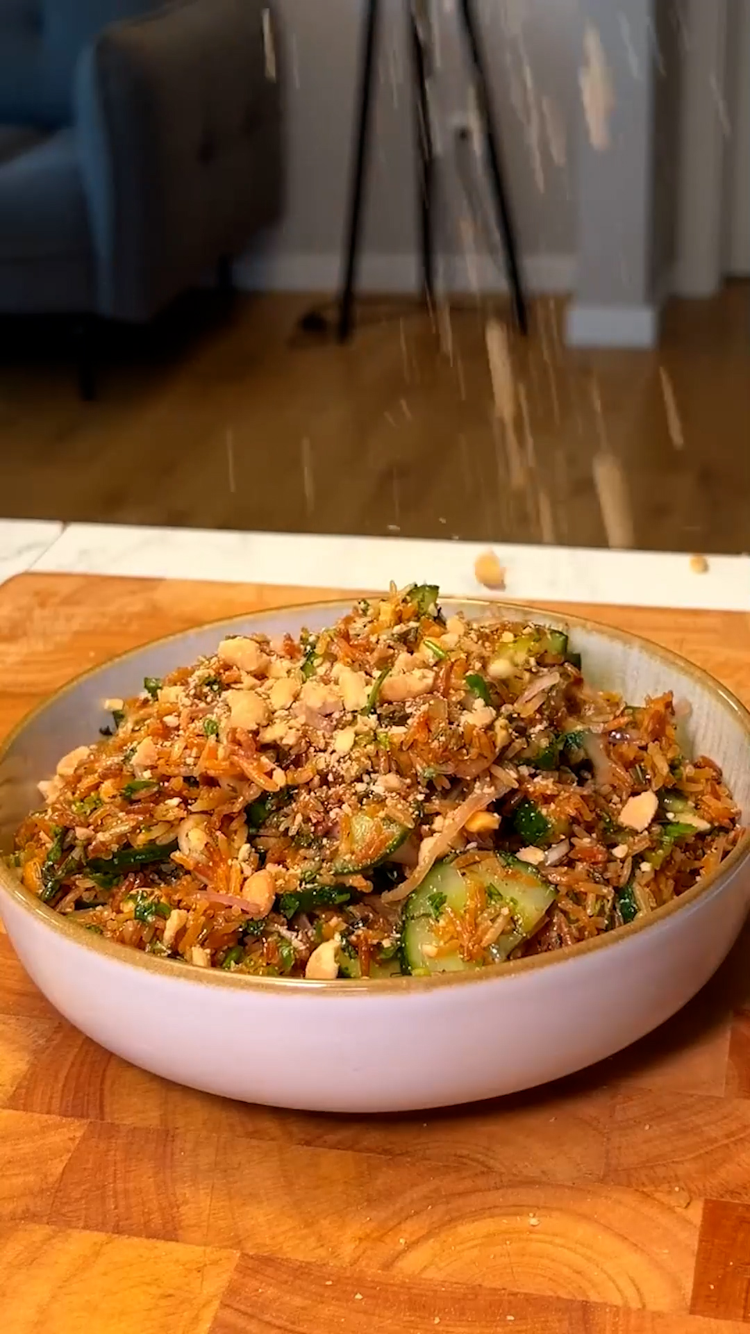 How to Make Vegan Crispy Rice Salad (Nam Khao)