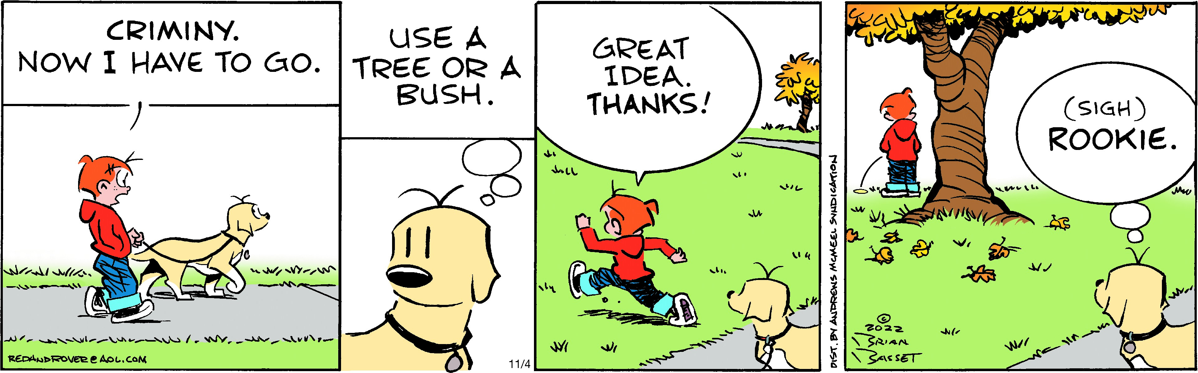 Red and Rover by Brian Basset