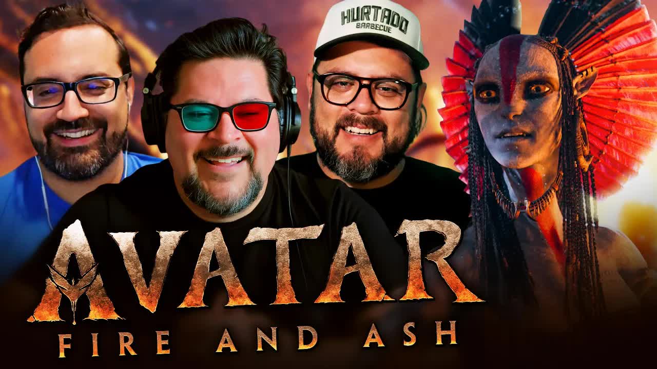Avatar: Fire and Ash - official trailer reaction | 3D • James Cameron ...