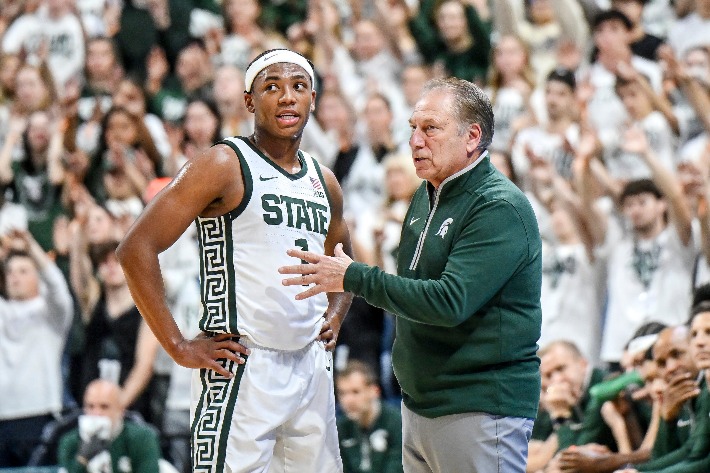Jeremy Fears Jr. 'not afraid of the moment' as Michigan State ...