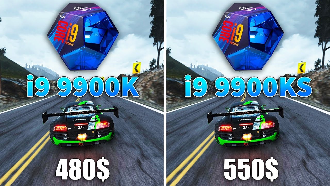 Intel Core i9 9900KS vs i9 9900K test in 10 games
