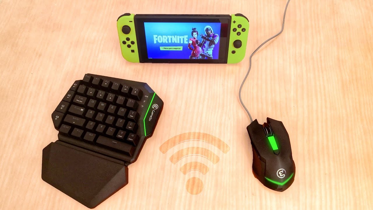 Jugar a Fortnite con teclado y ratón en la Nintendo Switch 😈