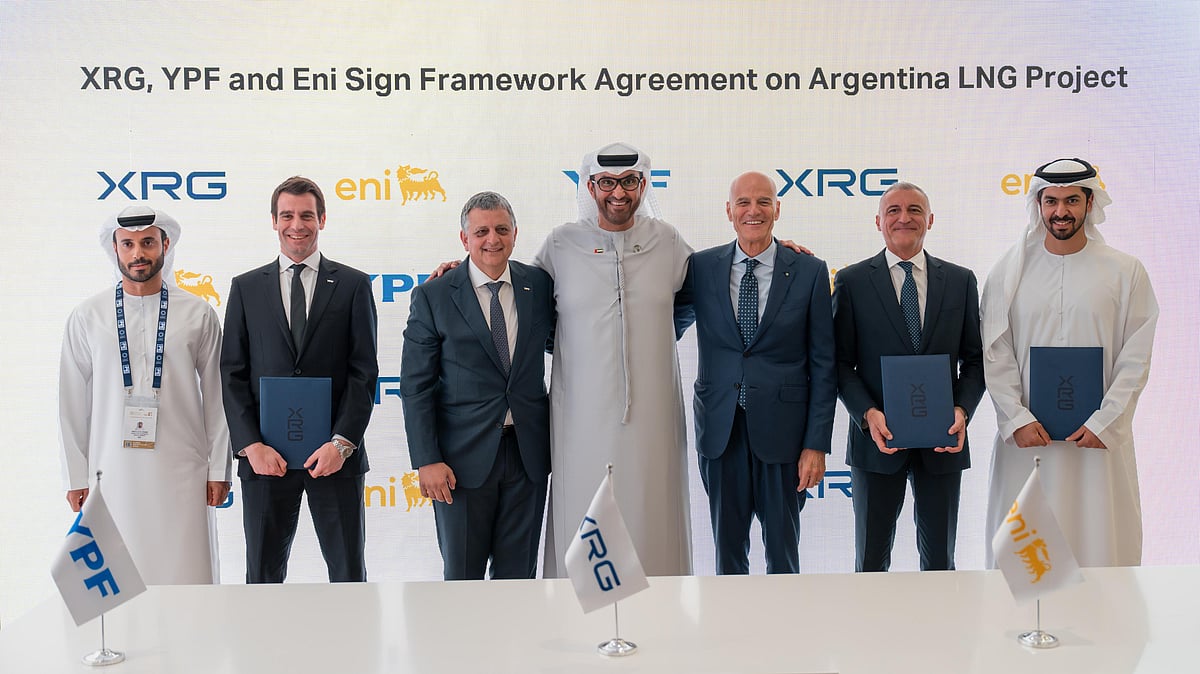 Adnoc's XRG, YPF and Eni to jointly develop Argentina LNG project
