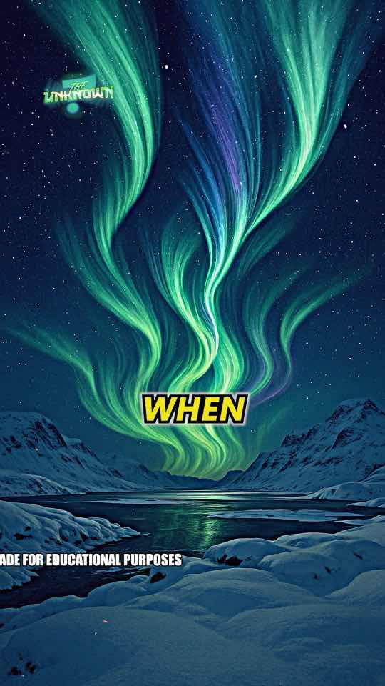 Earth’s Invisible Shield: The Secret Behind the Northern Lights 🌌