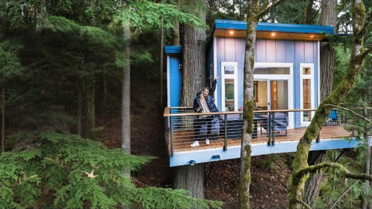 Inside a $300,000 Luxury Tiny Tree House